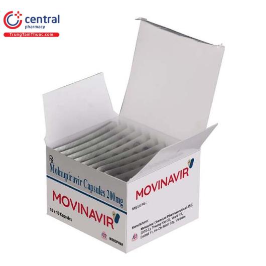 [CHÍNH HÃNG] Thuốc Movinavir 200mg điều trị COVID-19 của Mekophar