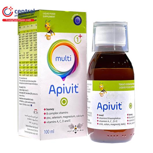 [CHÍNH HÃNG] Siro Multi Apivit bổ sung dưỡng chất cho cơ thể