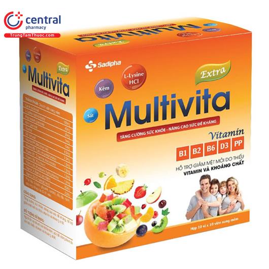 [CHÍNH HÃNG] Thuốc Multivita Extra cung cấp vitamin và khoáng chất