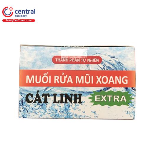 [CHÍNH HÃNG] Muối Rửa Mũi Xoang Cát Linh Extra giúp mũi thông thoáng