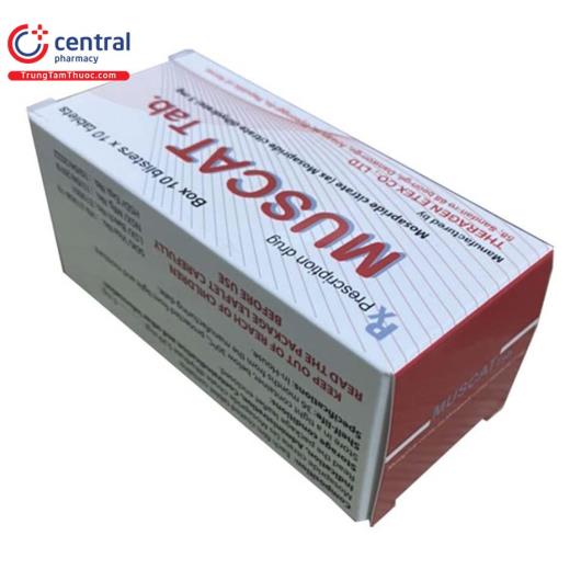 Thuốc Muscat Tab điều trị triệu chứng viêm đại tràng mạn tính