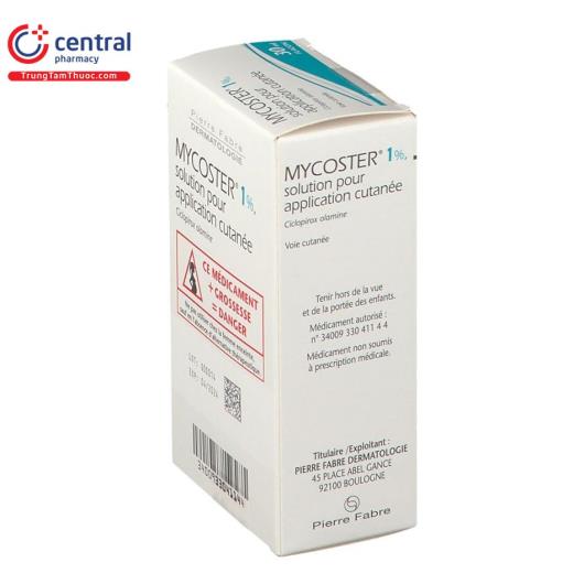 Thuốc Mycoster 1% Solution 30ml điều trị nấm da, nấm móng, lang ben