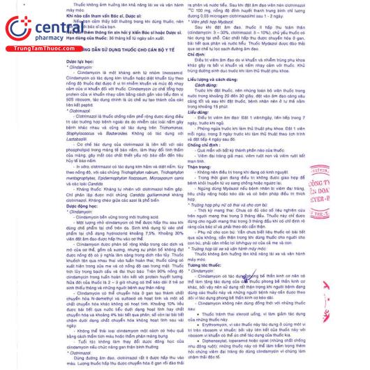 Thuốc đặt Mydazol điều trị viêm nhiễm phụ khoa, viêm nhiễm âm đạo