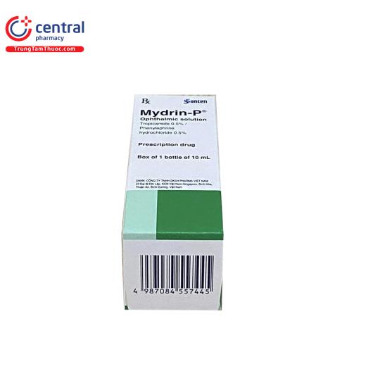 Thuốc Mydrin-P: Công dụng, liều dùng, chống chỉ định