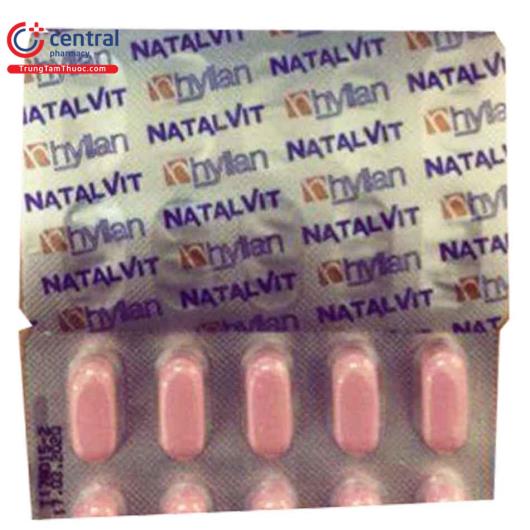 Thuốc Natalvit bổ sung vitamin, khoáng chất: liều dùng, giá bán