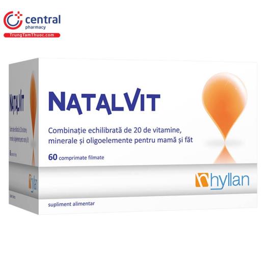 Thuốc Natalvit bổ sung vitamin, khoáng chất: liều dùng, giá bán