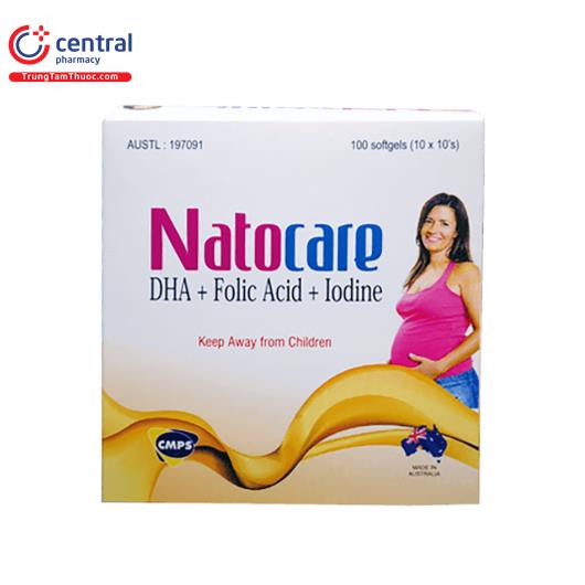 [CHÍNH HÃNG] Thuốc Natocare CMPS dưỡng chất cho mẹ bầu