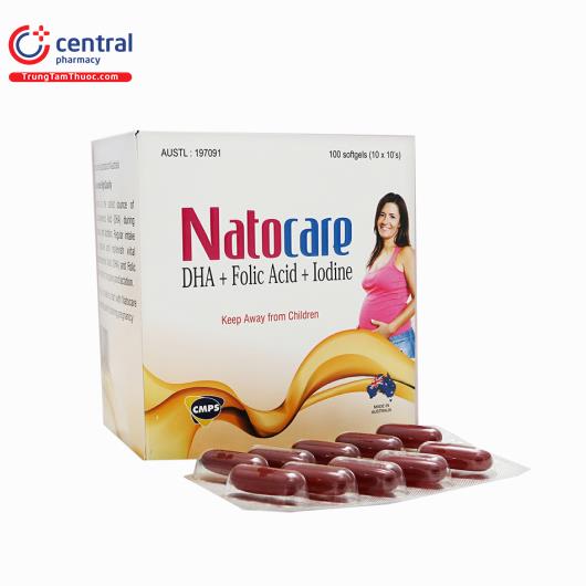 [CHÍNH HÃNG] Thuốc Natocare CMPS dưỡng chất cho mẹ bầu