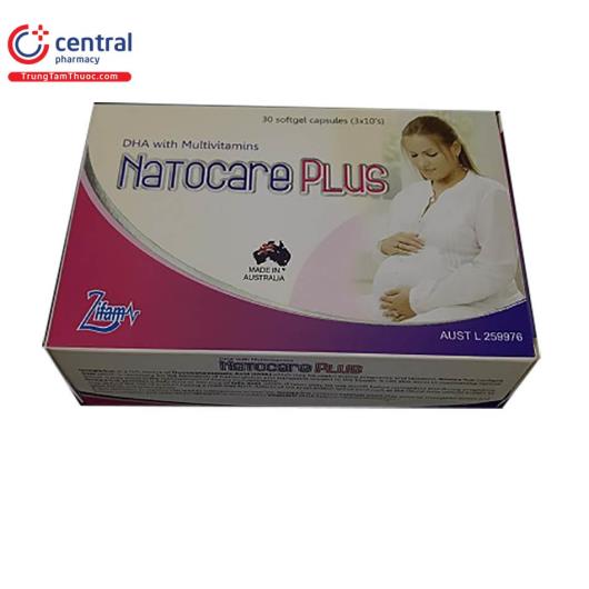 [CHÍNH HÃNG] Thuốc Natocare Plus - bổ sung dinh dưỡng cho bà bầu