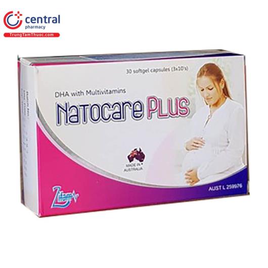 [CHÍNH HÃNG] Thuốc Natocare Plus - bổ sung dinh dưỡng cho bà bầu