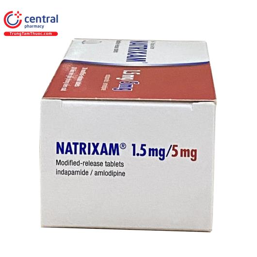 [CHÍNH HÃNG] Thuốc Natrixam 1.5mg/5mg - Điều trị tăng huyết áp vô căn