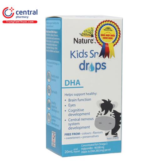 [CHÍNH HÃNG] Thuốc Nature’s Way Kids Smart Drops DHA - Bé thông minh
