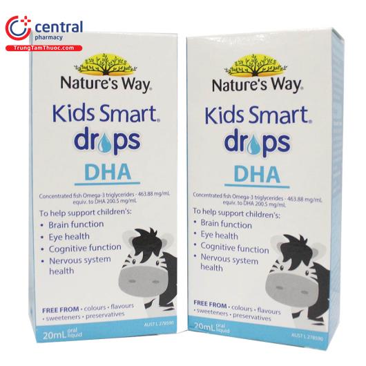 [CHÍNH HÃNG] Thuốc Nature’s Way Kids Smart Drops DHA - Bé thông minh