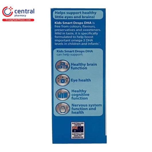 [CHÍNH HÃNG] Thuốc Nature’s Way Kids Smart Drops DHA - Bé thông minh