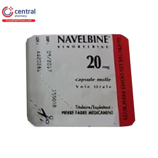 Thuốc Navelbine 20mg Capsule - Thuốc có tác dụng điều trị ung thư