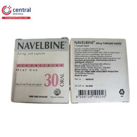 Thuốc Navelbine 30mg - Thuốc điều trị ung thư phổi, ung thư vú