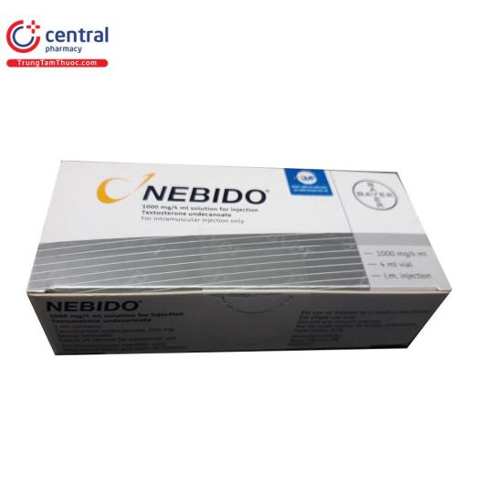 [CHÍNH HÃNG] Thuốc Nebido 1000mg/4ml - Tăng cường sinh lý nam