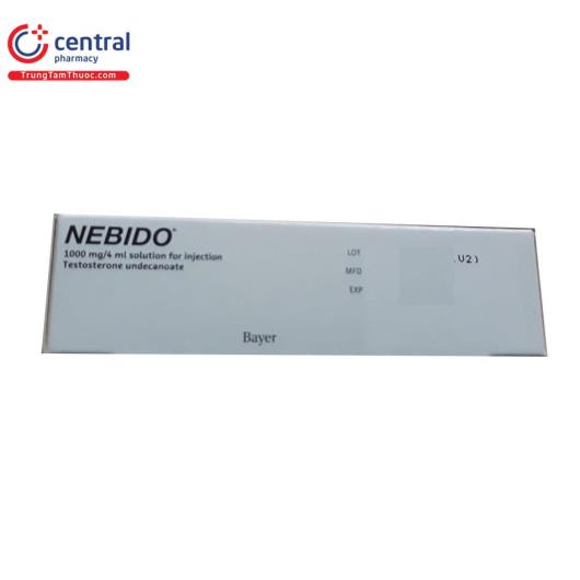 [CHÍNH HÃNG] Thuốc Nebido 1000mg/4ml - Tăng cường sinh lý nam