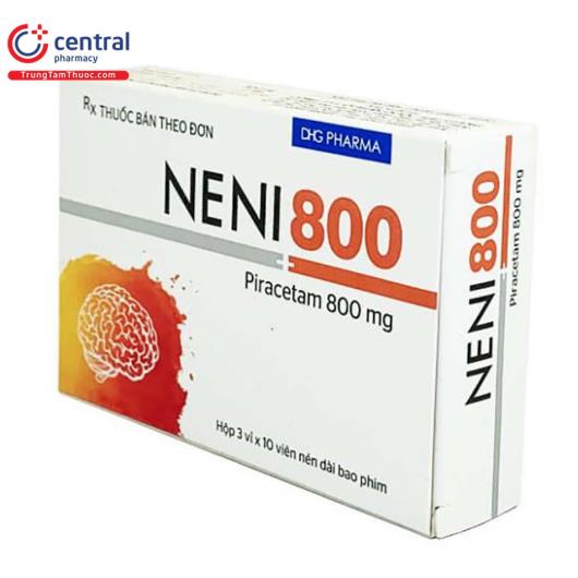 [CHÍNH HÃNG] Thuốc Neni 800 cải thiện triệu chứng hoa mắt, chóng mặt