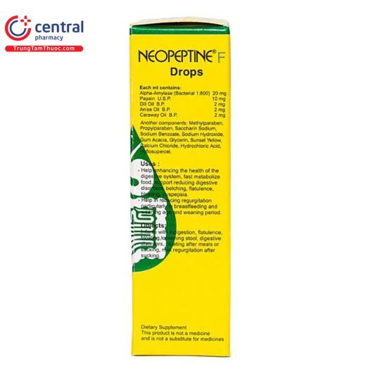 Thuốc Neopeptine F Drops - Cải thiện vấn đề đường tiêu hóa