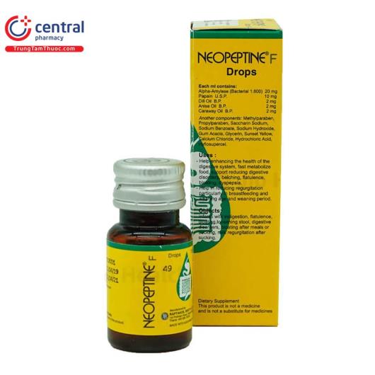 Thuốc Neopeptine F Drops - Cải thiện vấn đề đường tiêu hóa