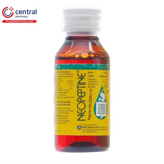 Thuốc Neopeptine 60ml (thuốc nước) điều trị đầy bụng, tiêu hoá kém