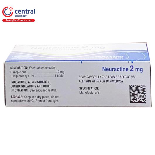 Thuốc Neuractine 2mg: Chỉ định và lưu ý sử dụng