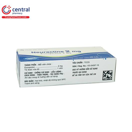 Thuốc Neuractine 2mg: Chỉ định và lưu ý sử dụng