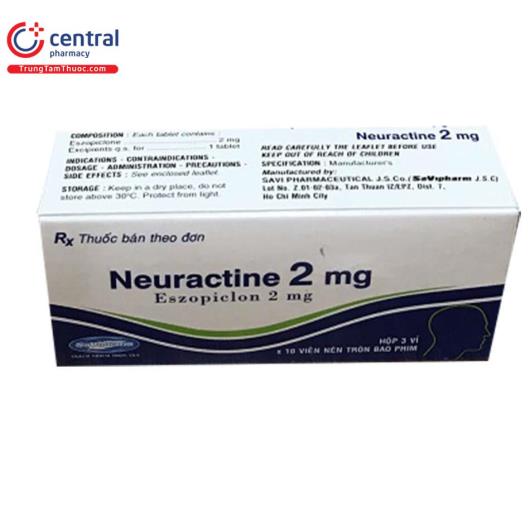 Thuốc Neuractine 2mg: Chỉ định và lưu ý sử dụng