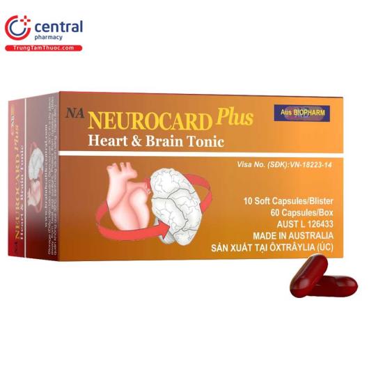 Thuốc Neurocard Plus: tác dụng, chỉ định, lưu ý khi sử dụng
