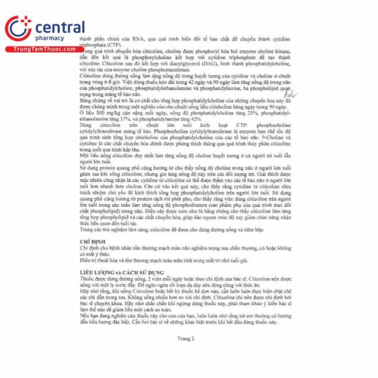 Thuốc Neurodar - Cải thiện trí nhớ, giảm tình trạng sa sút trí tuệ