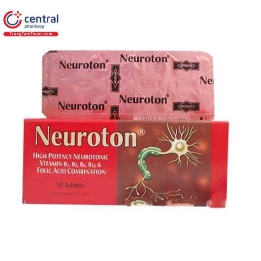 Thuốc Neuroton (dạng viên) - Thuốc cung cấp vitamin B cho cơ thể