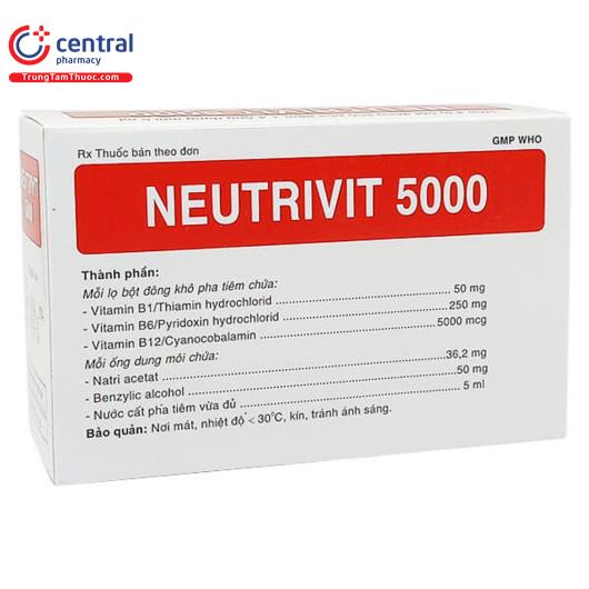 [CHÍNH HÃNG] Thuốc Neutrivit 5000 - điều trị viêm dây thần kinh