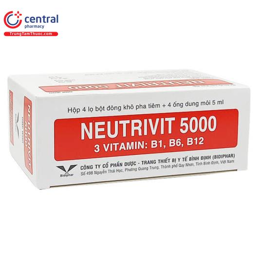 [CHÍNH HÃNG] Thuốc Neutrivit 5000 - điều trị viêm dây thần kinh