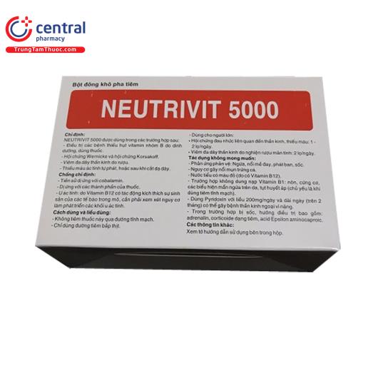 [CHÍNH HÃNG] Thuốc Neutrivit 5000 - điều trị viêm dây thần kinh