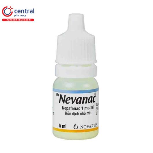 [CHÍNH HÃNG] Thuốc Nevanac Alcon 5ml - điều trị viêm đau sau mổ mắt