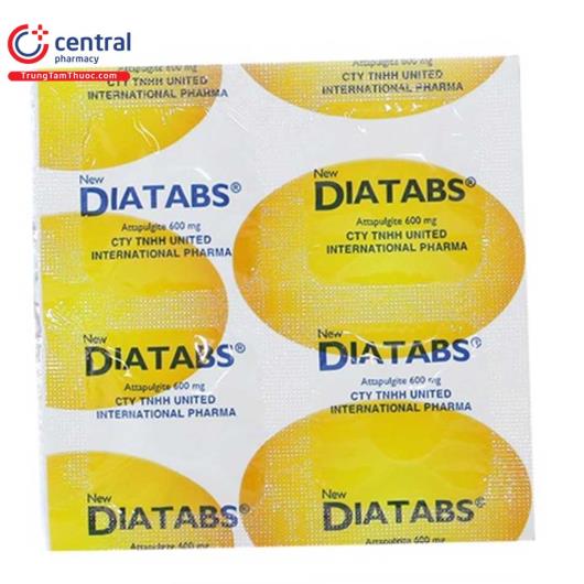 [CHÍNH HÃNG] Thuốc New Diatab - điều trị viêm đại tràng, tiêu chảy