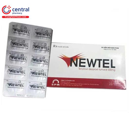[CHÍNH HÃNG] Thuốc Newtel 300mg điều trị viêm gan siêu vi B