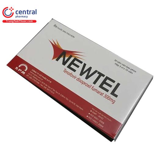 [CHÍNH HÃNG] Thuốc Newtel 300mg điều trị viêm gan siêu vi B