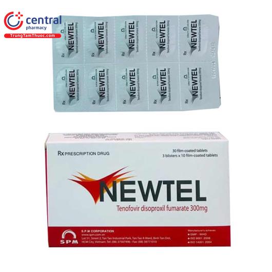 [CHÍNH HÃNG] Thuốc Newtel 300mg điều trị viêm gan siêu vi B