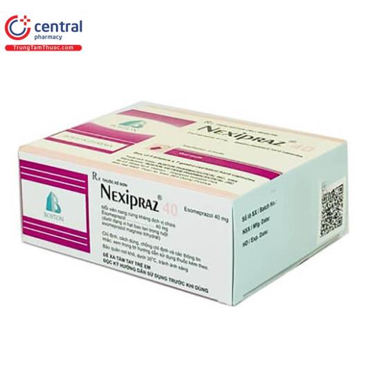 Thuốc Nexipraz 40 - Điều trị trào ngược dạ dày - thực quản