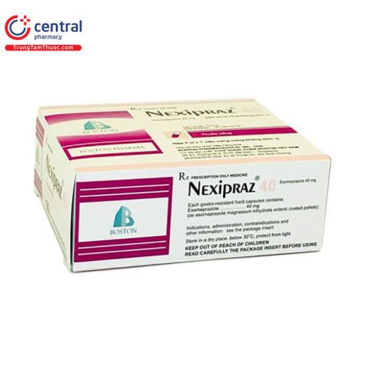Thuốc Nexipraz 40 - Điều trị trào ngược dạ dày - thực quản