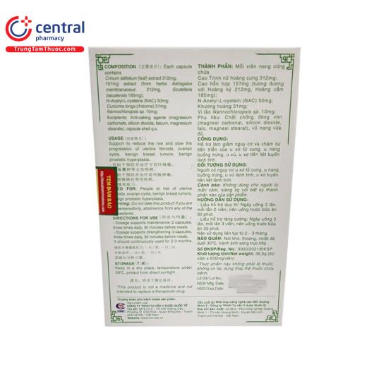 [CHÍNH HÃNG] Thuốc Nga Phụ Khang Platinum trị u nang buồng trứng