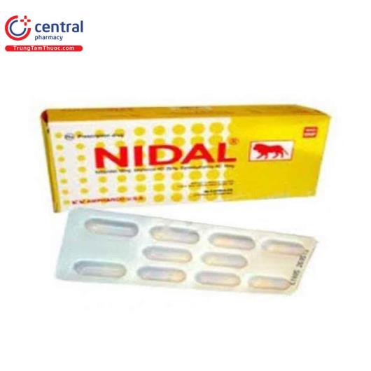 [CHÍNH HÃNG] Thuốc Nidal (viên) - giảm đau, chống viêm