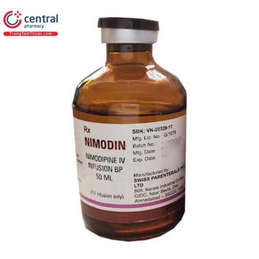 [CHÍNH HÃNG] Thuốc Nimodin điều trị thiếu máu, khuyết tật thần kinh