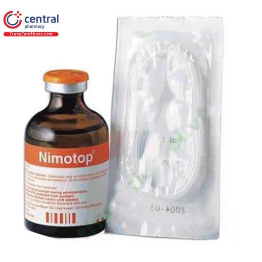 Thuốc Nimotop 10mg/50ml phòng và điều trị thiếu máu cục bộ