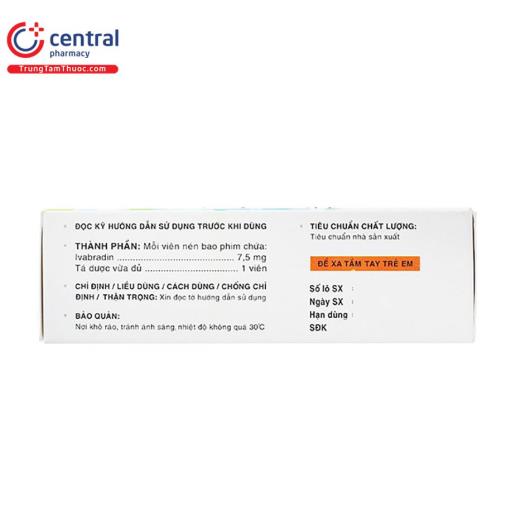 [CHÍNH HÃNG] Thuốc Nisten F 7.5mg - Thuốc điều trị bệnh lý mạch vành