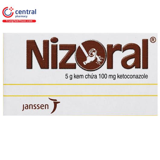 [CHÍNH HÃNG] Thuốc Nizoral Cream 5g đánh bay hắc lào, lang ben, nấm
