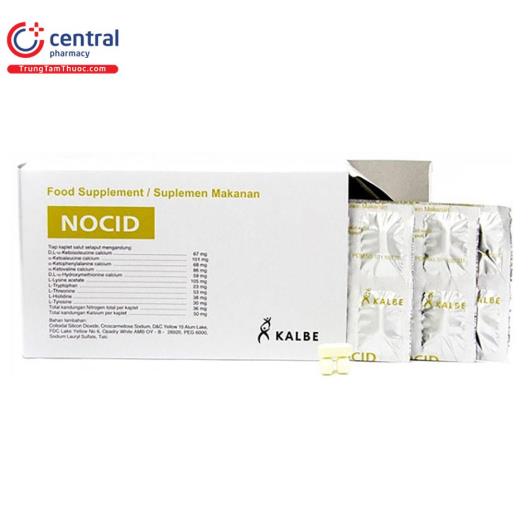 Thuốc Nocid - Bổ sung acid amin cho người suy thận