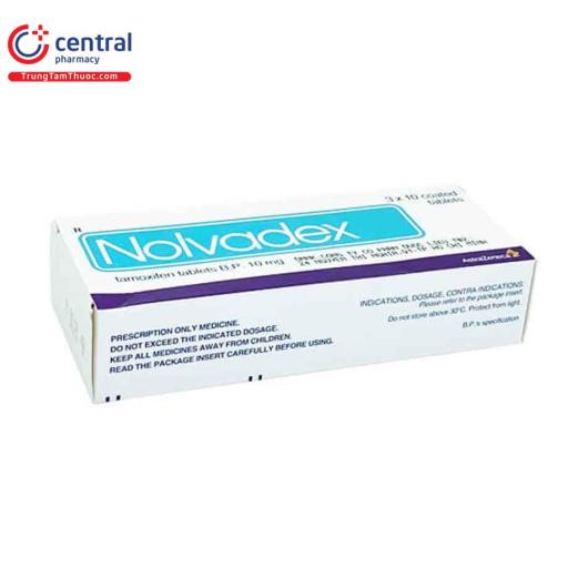 Thuốc Nolvadex - Thuốc có tác dụng điều trị bệnh ung thư vú